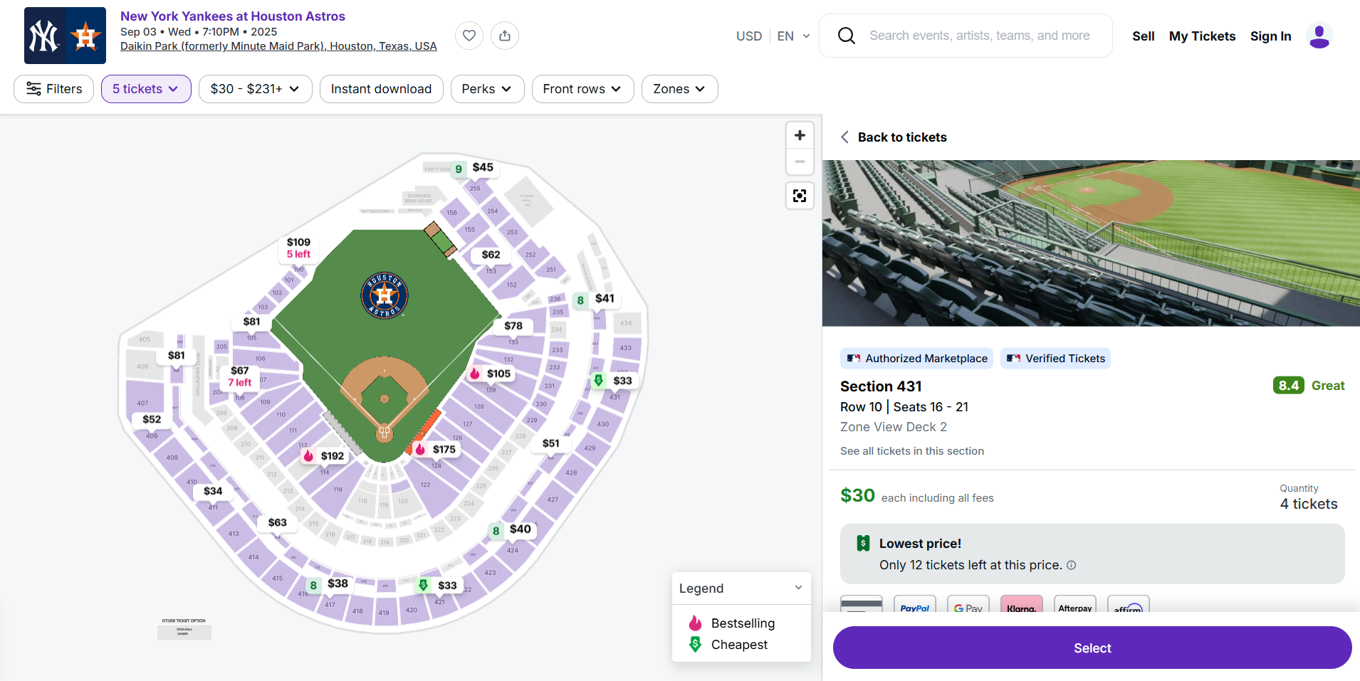 Chase Sapphire Reserve — How To Use the $300 StubHub Credit