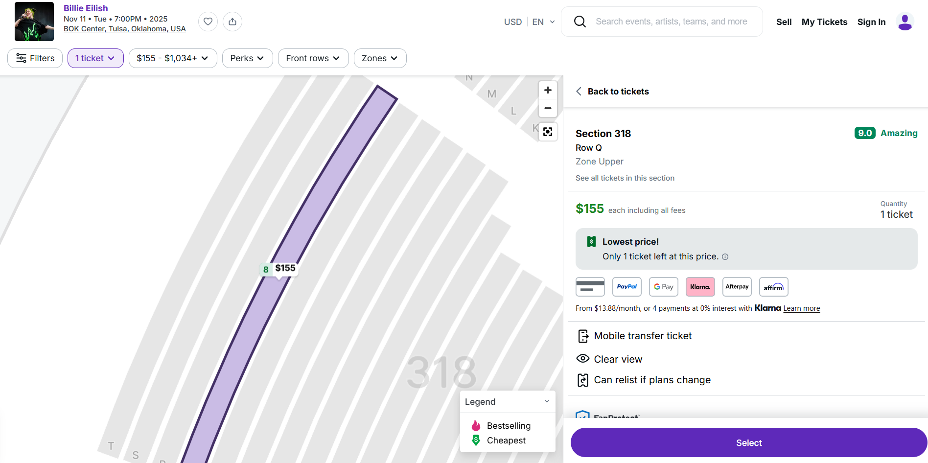 Chase Sapphire Reserve — How To Use the $300 StubHub Credit
