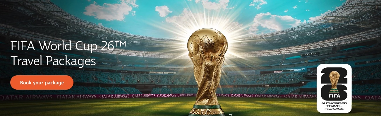 Qatar Airways Unveils FIFA World Cup 2026 Travel Packages