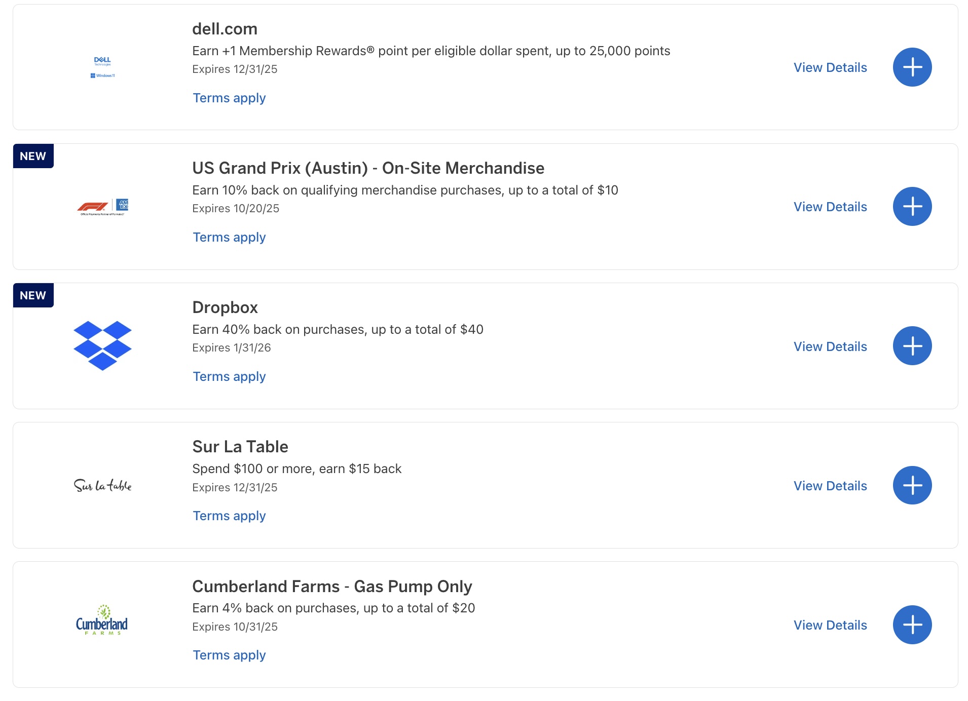 Best Current Amex Offers [Travel, Dining, Entertainment, Shopping]