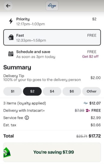 Instacart: Getting Instacart+, Free Delivery, and Max Credits [2026]