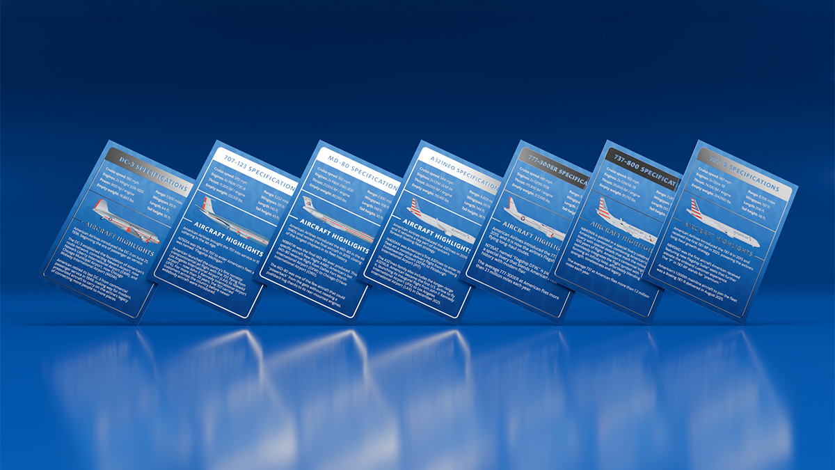 American Airlines Launches Trading Cards — But There’s a Twist