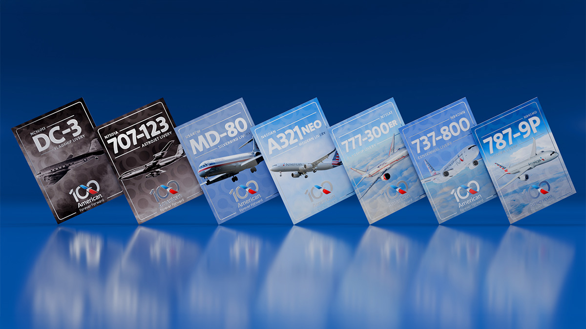 American Airlines Launches Trading Cards — But There’s a Twist