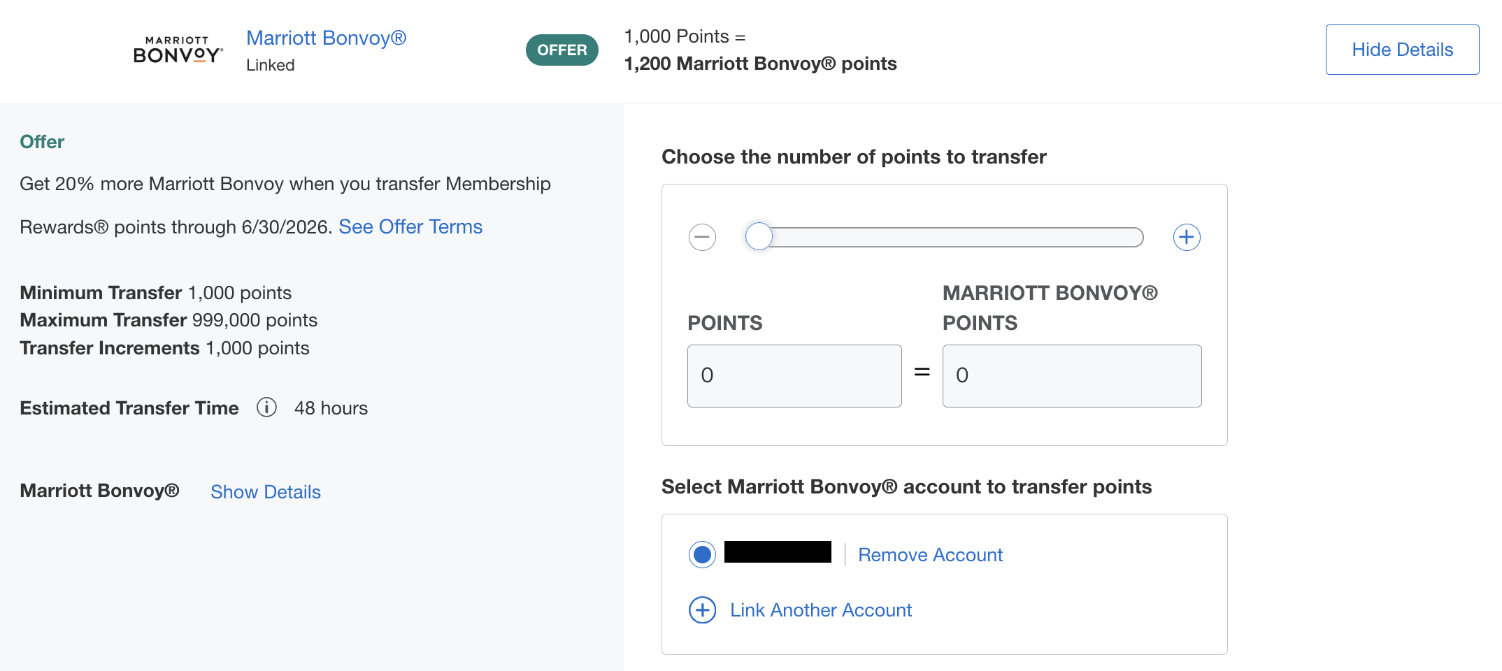 20% Transfer Bonus From Amex to Marriott Bonvoy [Ends June 30]